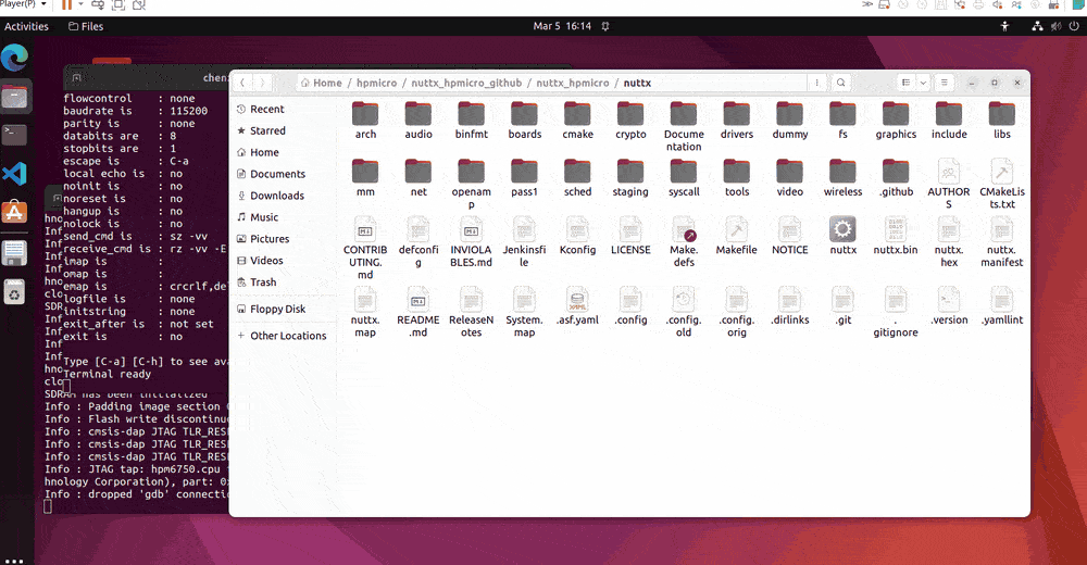 HPMicro Nuttx 快速上手指南 – HPMicro 知识库